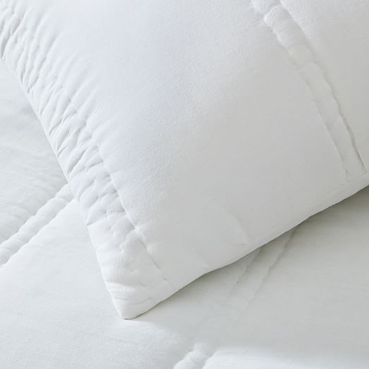 European Flax Linen Comforter & Shams | West Elm