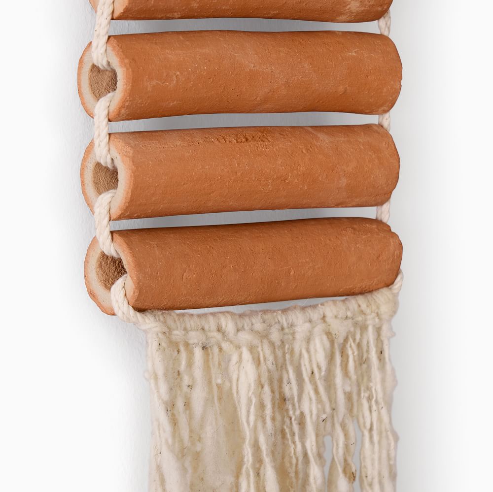 Pipe Terracotta Dimensional Wall Art | West Elm