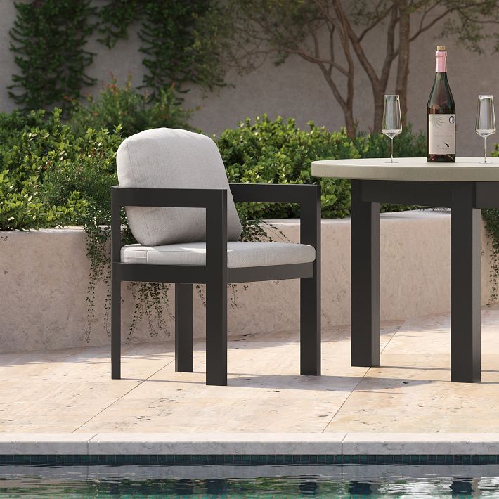 Caldera Aluminum Outdoor Dining Chair | West Elm