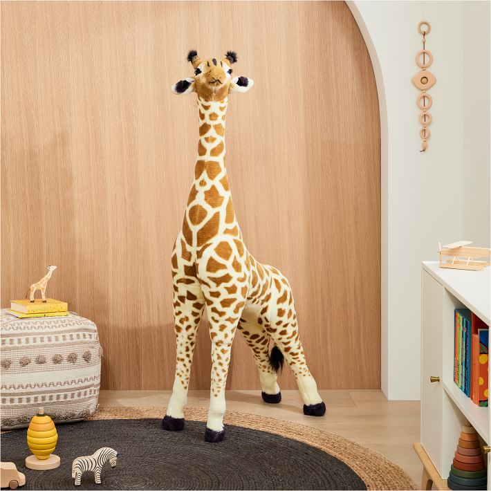 Jumbo Giraffe Plush | West Elm