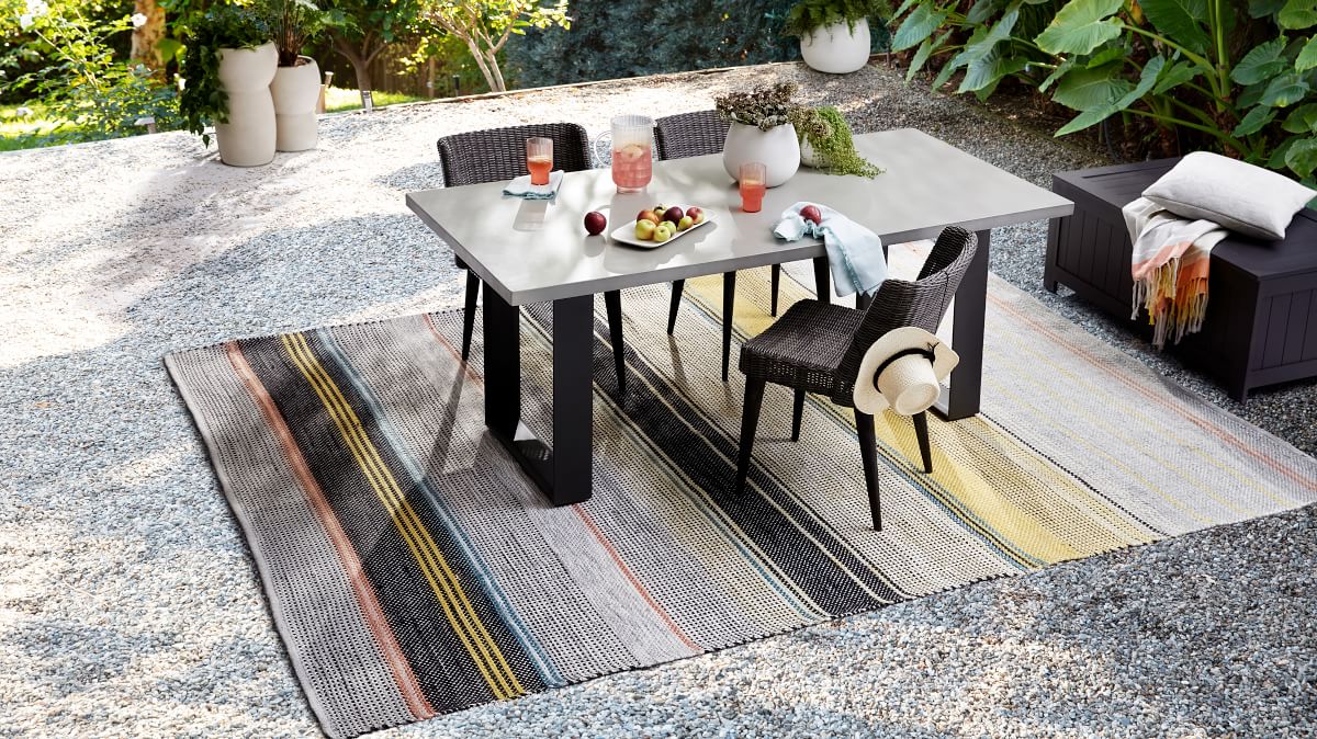 Ombre Pop Outdoor Rug | West Elm