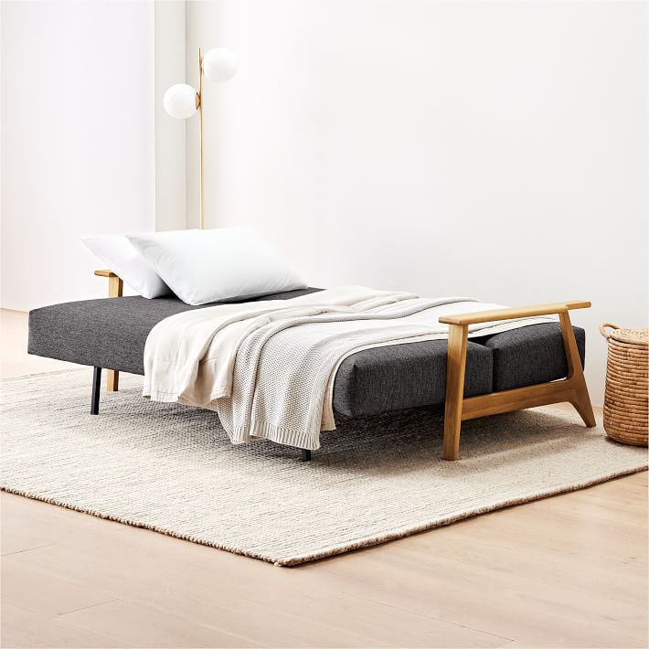 Jannick Full Futon Sleeper (85") | West Elm