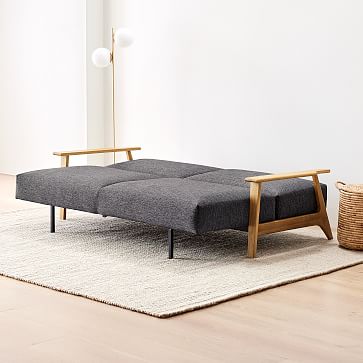 Jannick Full Futon Sleeper (85") | West Elm