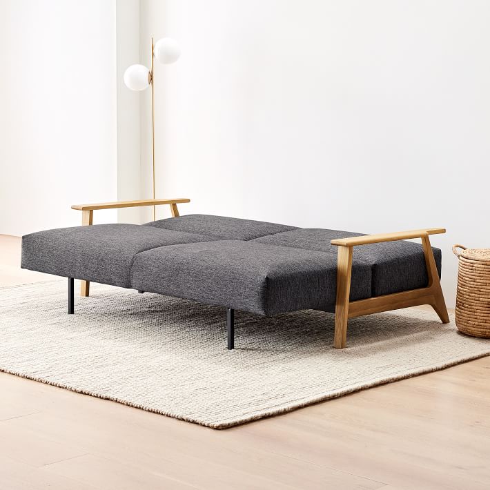 Jannick Full Futon Sleeper (85") | West Elm