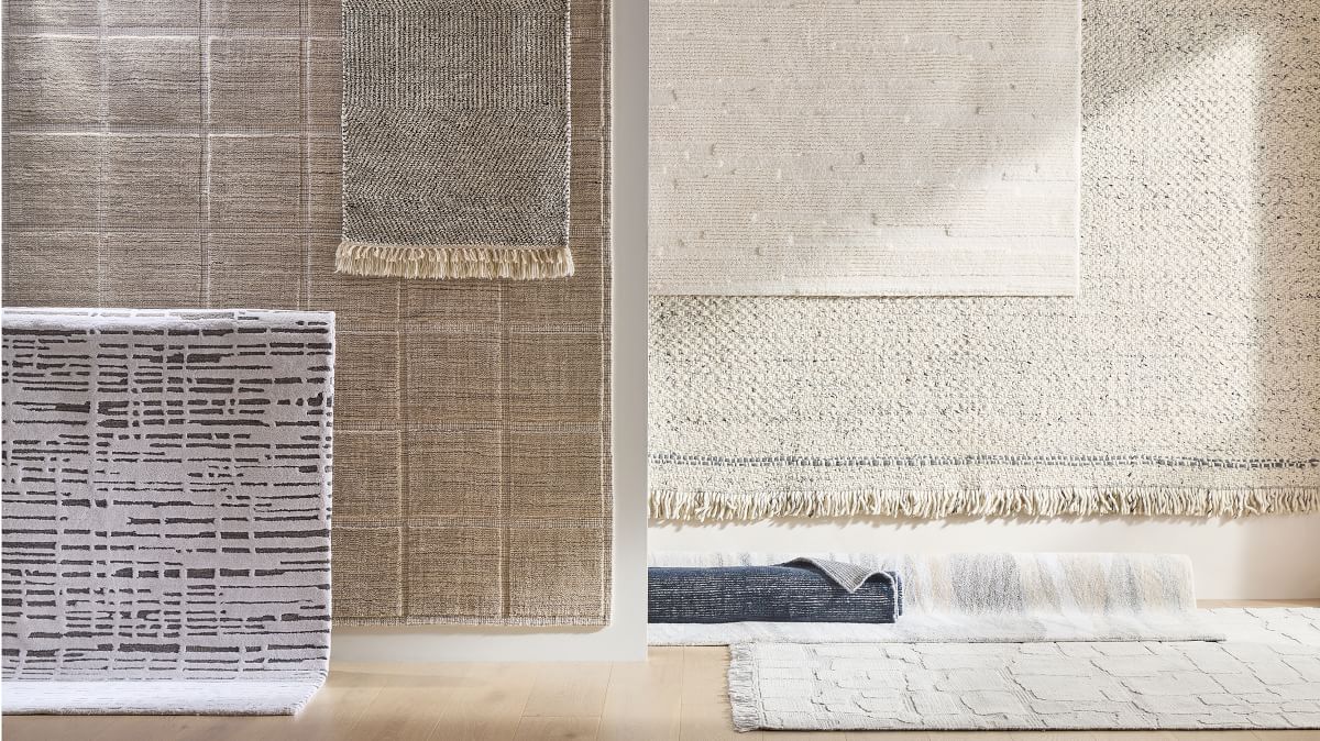 Marled Texture Chunky Rug | West Elm