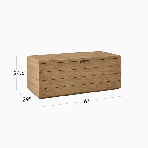 Portside Outdoor Storage Trunk | West Elm