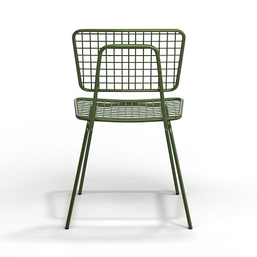 Grand Rapids Chair Co. Opla Outdoor Armless Chair | West Elm