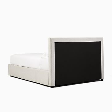Emmett Side Storage Bed - Grid Tufted | West Elm