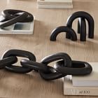 Diego Olivero Blackened Wood Loop Objects | West Elm