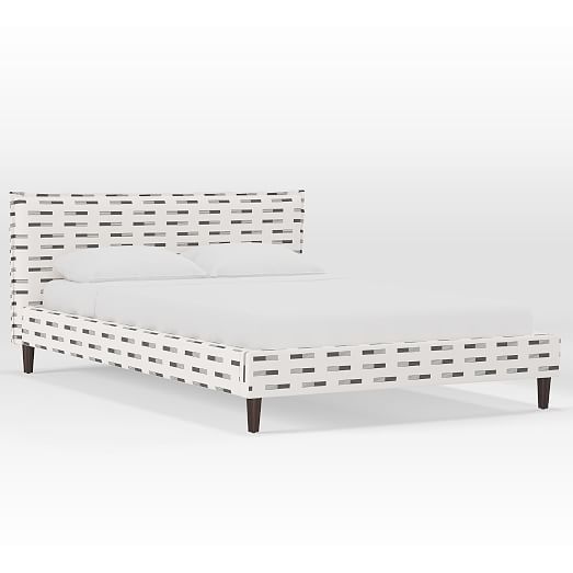 Knife Edge Platform Bed | West Elm