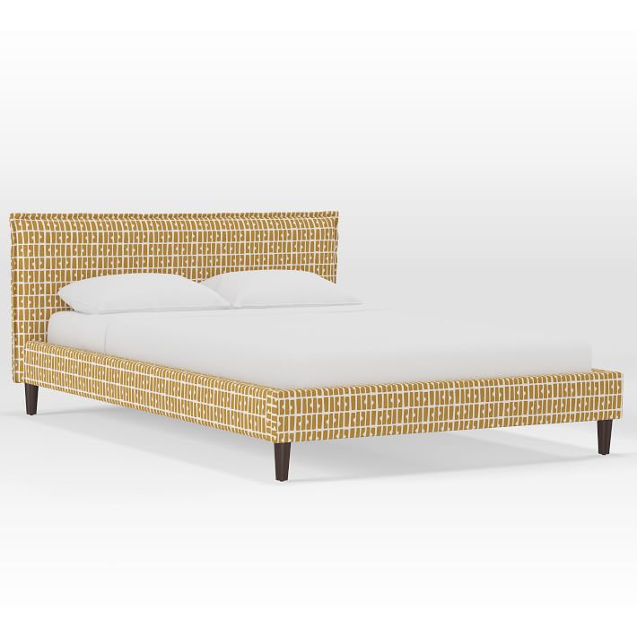 Knife Edge Platform Bed | West Elm