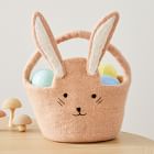 Felt Bunny Easter Bucket | West Elm