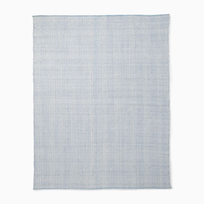 Rope Herringbone Outdoor Rug | West Elm