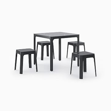 Gable Indoor/Outdoor Dining Table - Square | West Elm