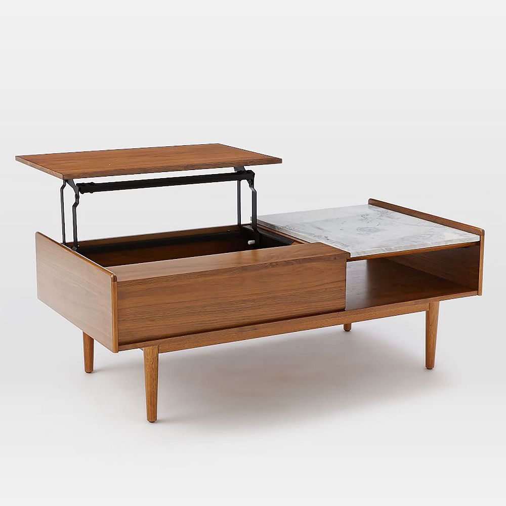 Mid-Century Pop-Up Coffee Table | Modern Living Room Furniture | West Elm