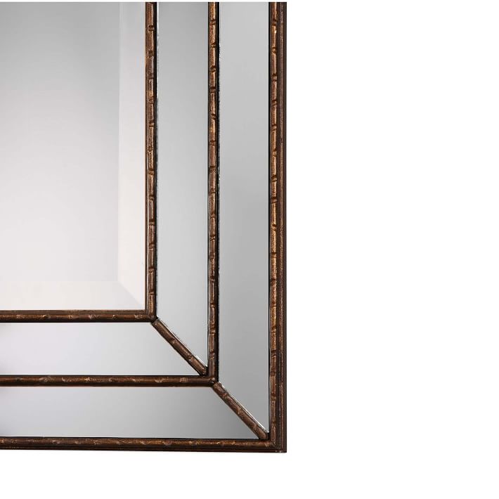 Stepped Frame Metal Mirrors - 24"W x 34"H | West Elm
