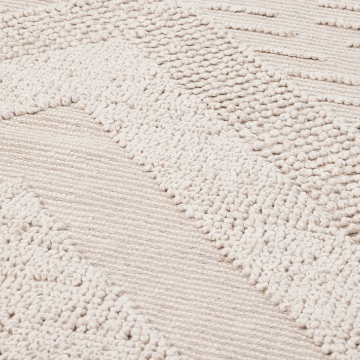 Textured Diamonds Indoor/Outdoor Rug | West Elm
