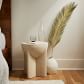Monti Lava Stone Side Table (14.5") | West Elm