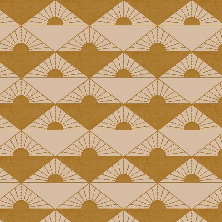 Rising Sun Removable Wallpaper | West Elm