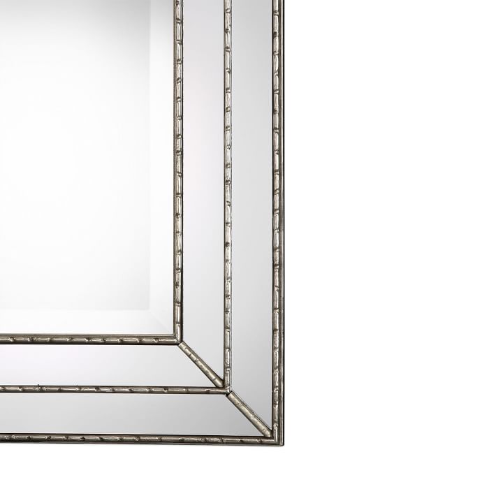 Stepped Frame Metal Mirrors - 24"W x 34"H | West Elm