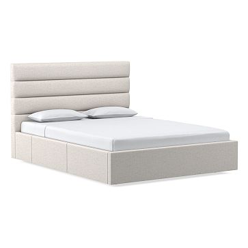 Emmett Horizontal Tufted Side Storage Bed | West Elm