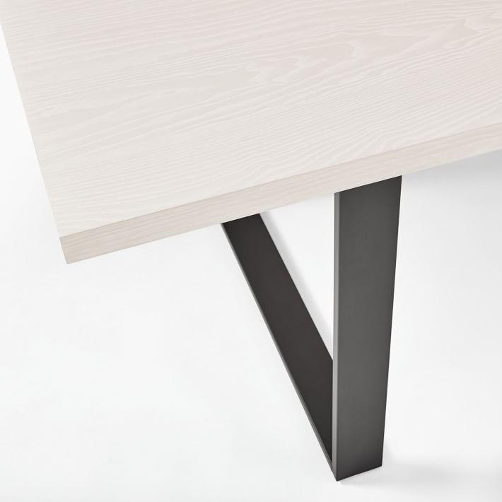 Tompkins Industrial Dining Table (74", 94") | West Elm