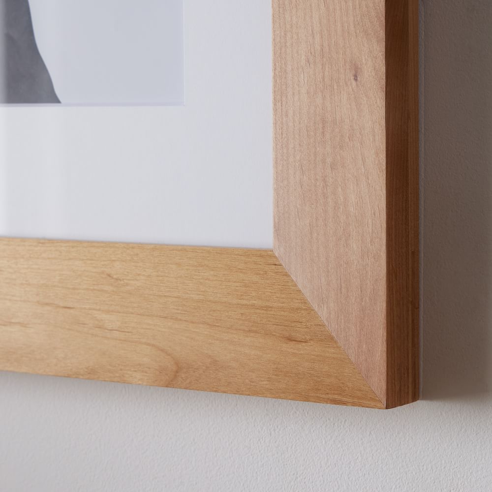 Multi-Mat Wide Wood Gallery Frames - Wheat | West Elm