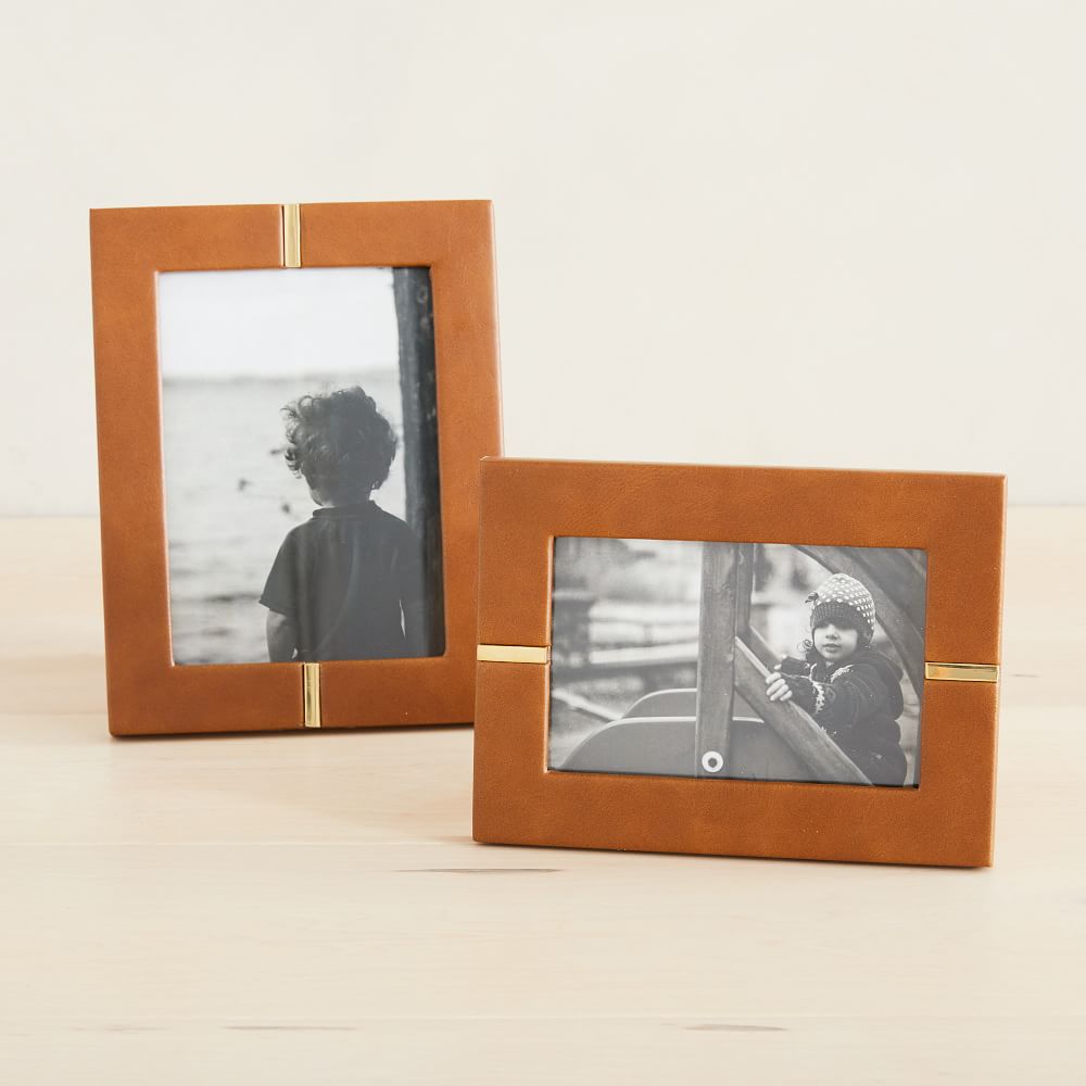 Anders Leather Frames | West Elm