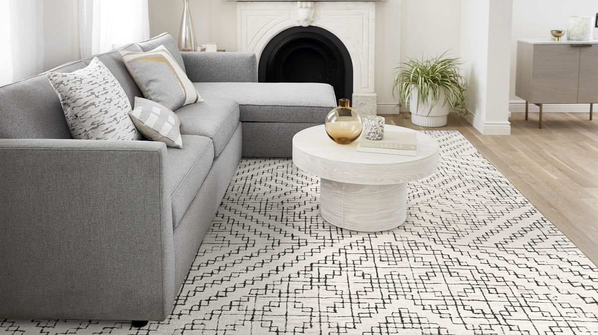 Stone Tile Rug | West Elm