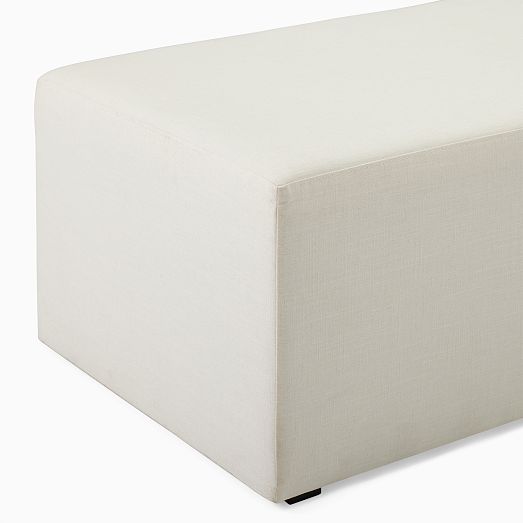Emmett Rectangle Ottoman | West Elm