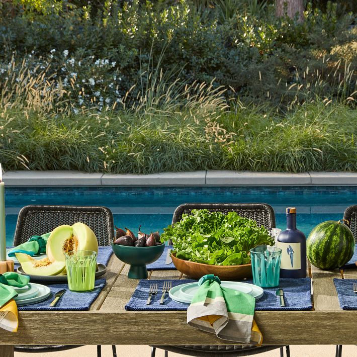 Modern Melamine Outdoor Dinnerware Collection | West Elm