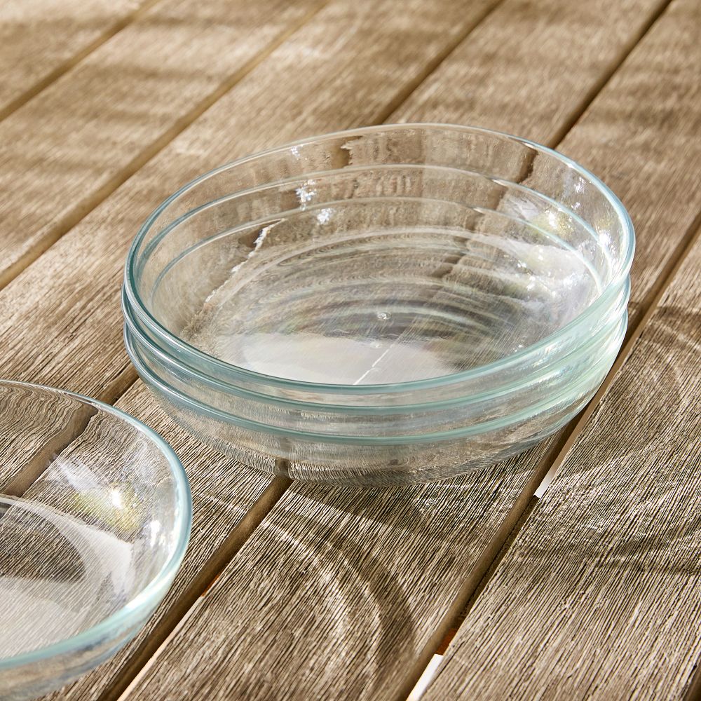 Organic Shaped Outdoor Acrylic Dinnerware Collection | West Elm