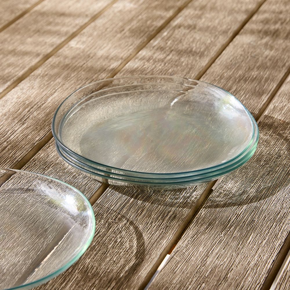 Organic Shaped Outdoor Acrylic Dinnerware Collection | West Elm