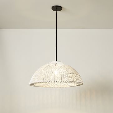 Wicker Dome Pendant (28") | West Elm