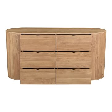 Modern Round Dresser (66") | West Elm