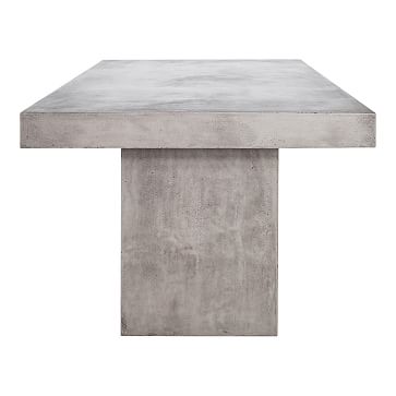 Block Leg Outdoor Dining Table | West Elm