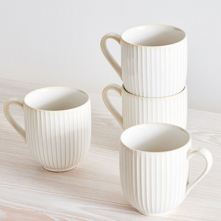 Textured Stoneware Mug Sets | West Elm