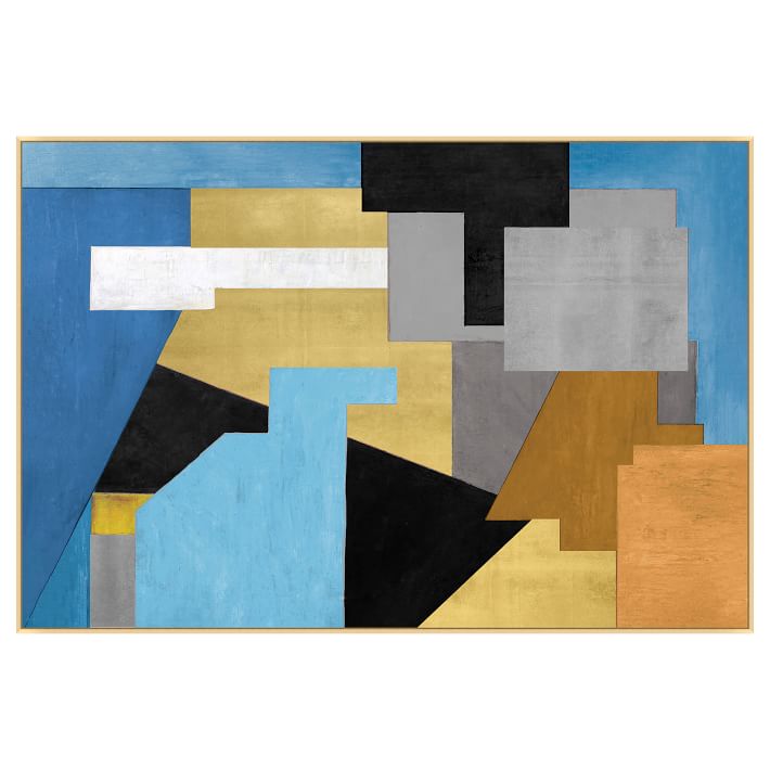 Mad About Geometric Framed Wall Art | West Elm
