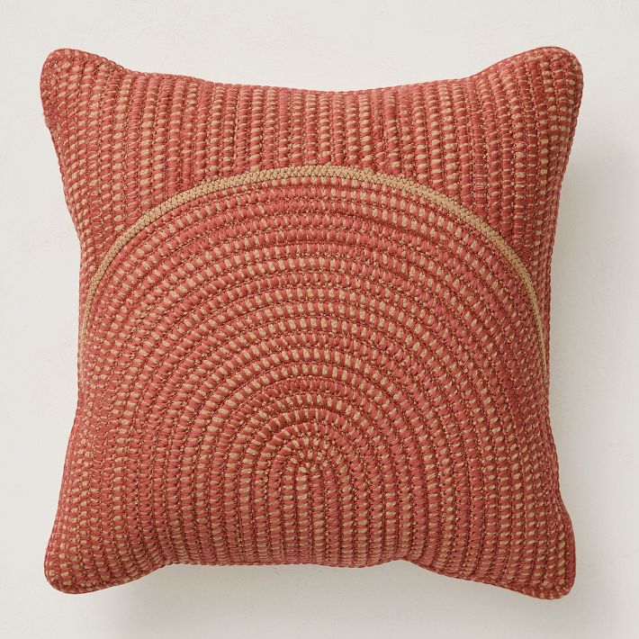 Woven Arches Indoor/Outdoor Pillow | West Elm