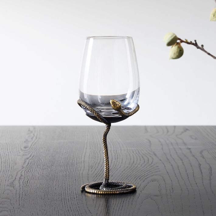 Metal Snake Wine Glass Sets | West Elm
