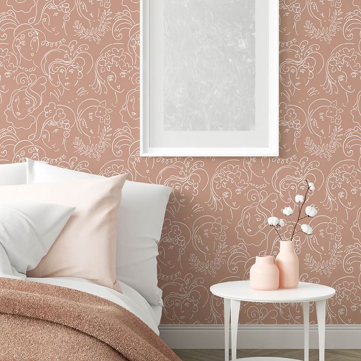 Ladies Who Lunch Wallpaper | West Elm