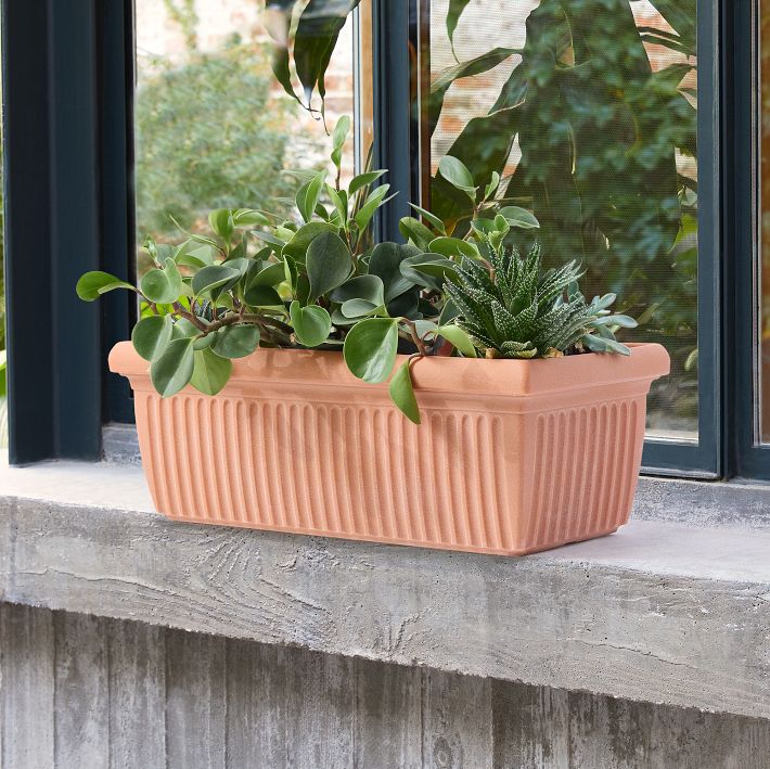 Lightweight Appio Window Box Planters | West Elm