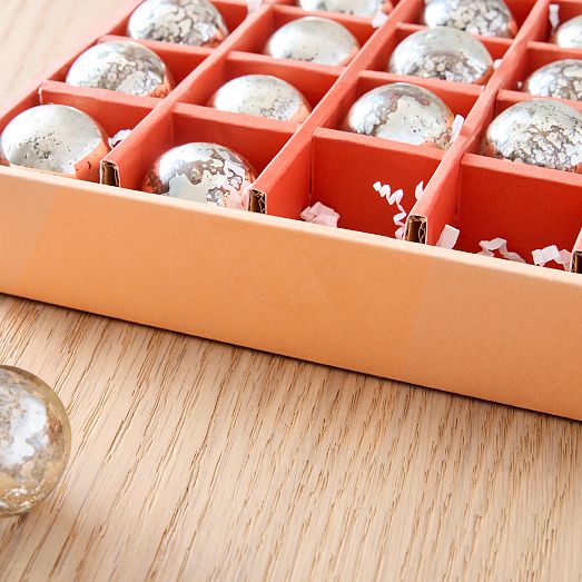 Mercury Boxed Ornaments (Set of 25) | West Elm
