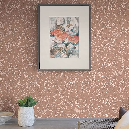 Ladies Who Lunch Wallpaper | West Elm