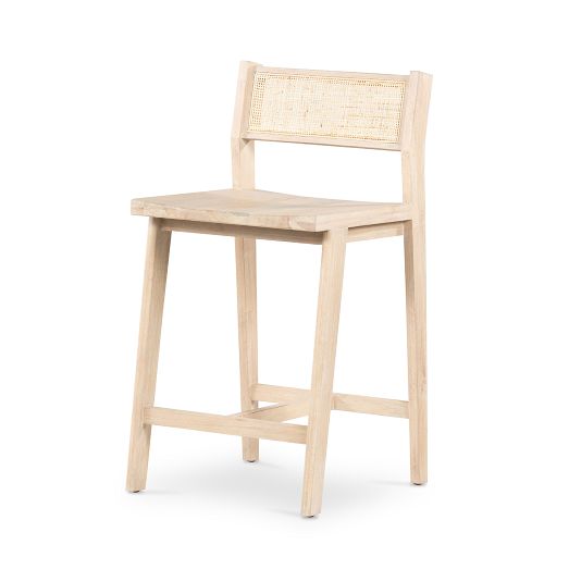 Yvette Woven Counter Stool | West Elm
