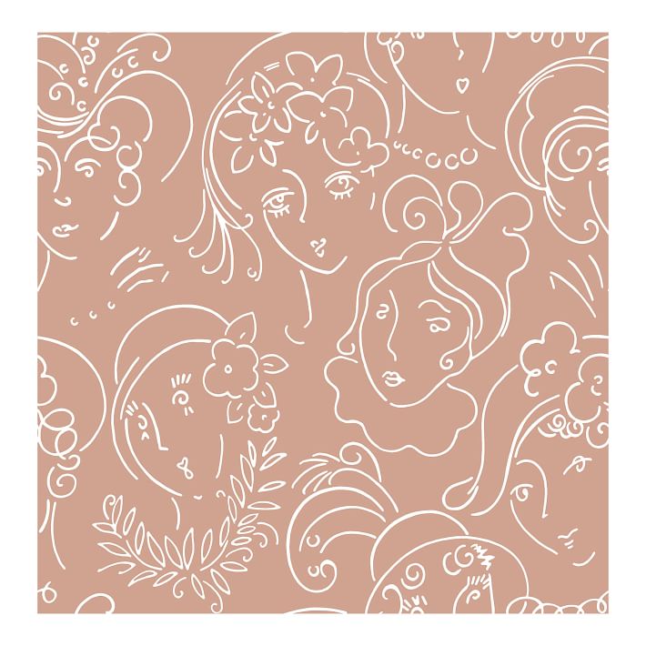 Ladies Who Lunch Wallpaper | West Elm