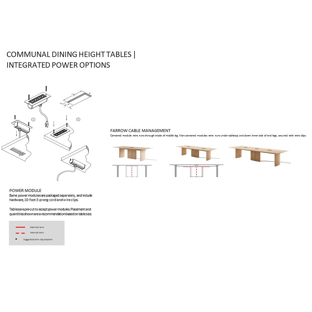 Farrow Communal Table | West Elm
