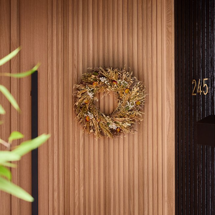 Dried Desert Sun Wreath | West Elm