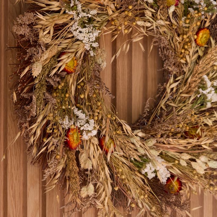 Dried Desert Sun Wreath | West Elm
