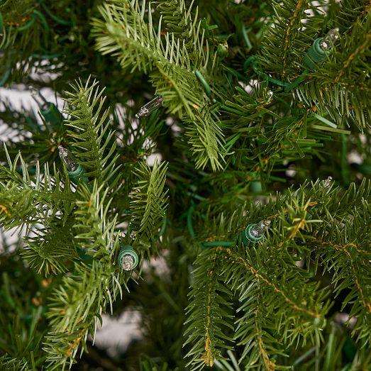 Narrow Pine Green Christmas Tree | West Elm